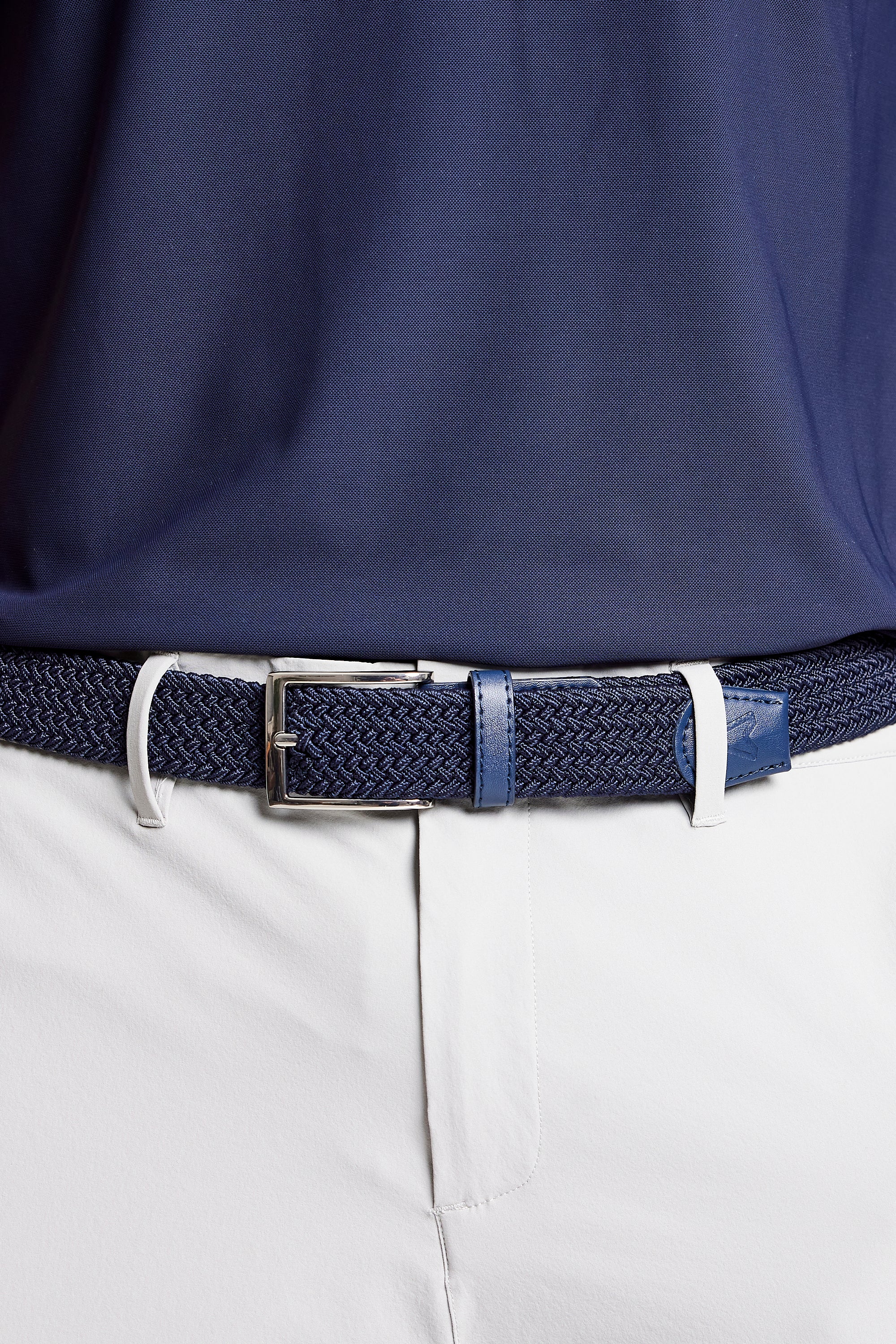 Webbed Belt - Ace Navy – ATSG-Golf