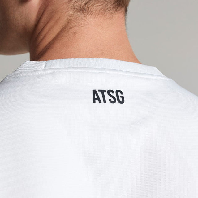 Buy the ATSG Calgary Crew Neck Golf Sweatshirt - Mens - Chalk White ...